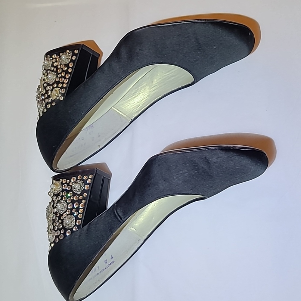 Vintage Chadler French Room Original Black Heel W/ St… - Gem